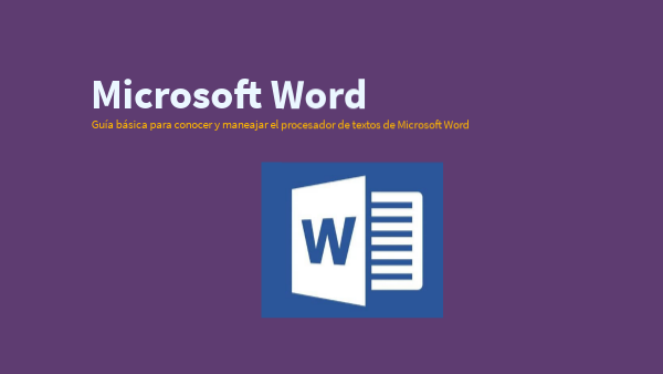 Microsoft Word | Genially