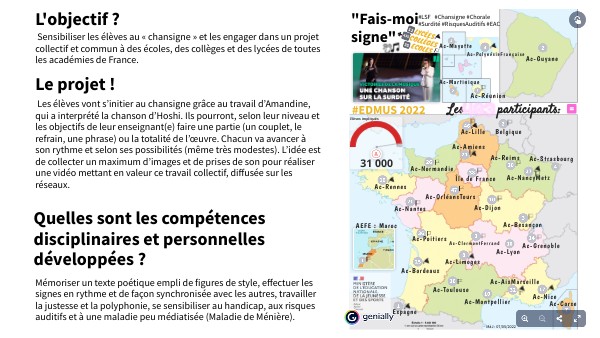 Fais-moi signe | Genially