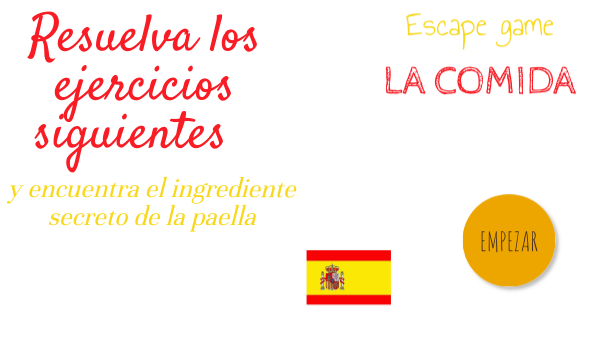 escape game: la comida | Genially