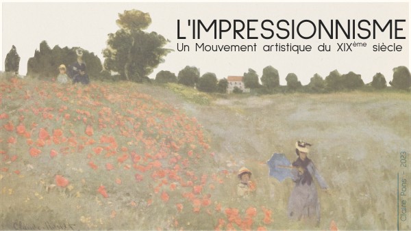 L'IMPRESSIONISME