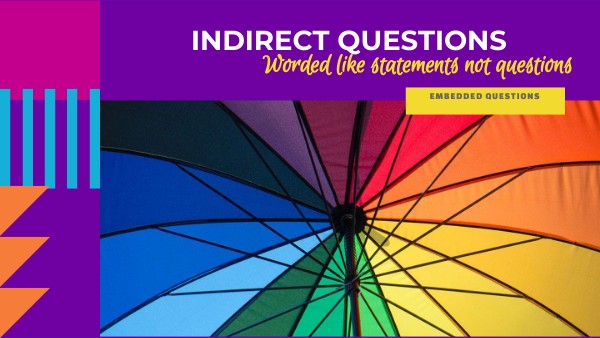 INDIRECT QUESTIONS | Genially