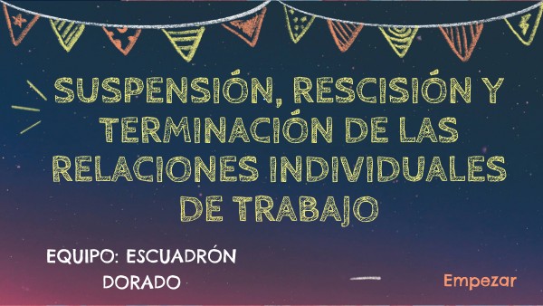 TERMINACIÓN | Genially