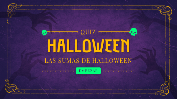 Sumas de Halloween | Genially