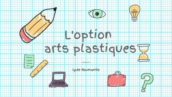 présentation option arts plastiques | Genially