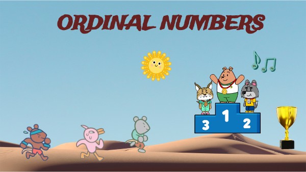 Ordinal numbers- reusable