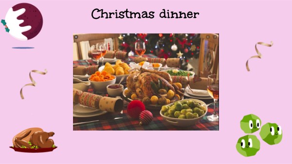 Christmas food | Genially