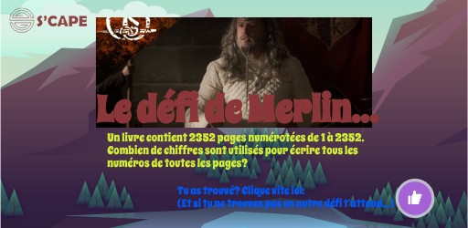 Les défis de Merlin. Défi1 6e | Genially