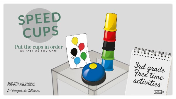 Speed Cups 3rd grade unit 1 | Genially