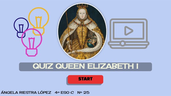 QUIZ QUEEN ELIZABETH I | Genially