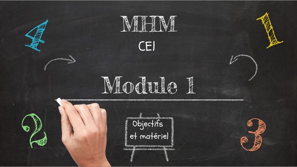 MHM CE1 module 1 SC | Genially