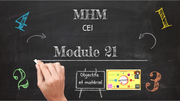 MHM CE1 SC Module 21 | Genially