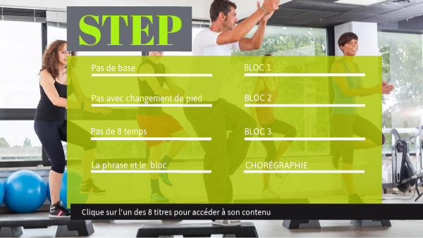 STEP (choré de 3 blocs) DEBUTANTS | Genially