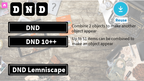 DND Scape | Genially