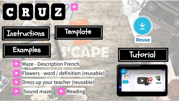 Cruz Scape | Genially