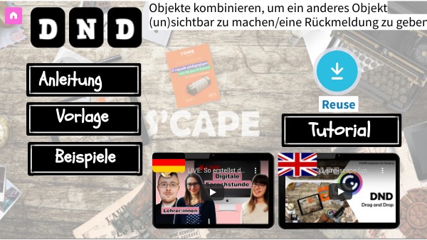 DND Scape DE | Genially