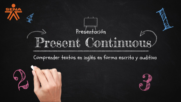 PRESENT CONTINUOUS