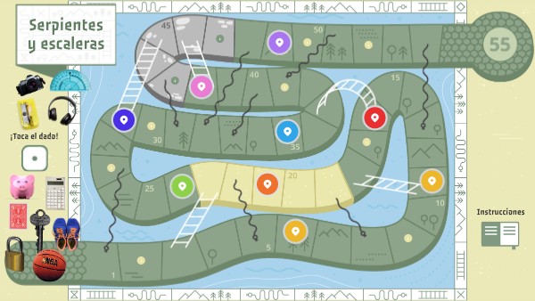 SERPIENTES Y ESCALERAS JUEGO | Genially
