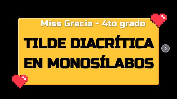 tilde diacrítica | Genially
