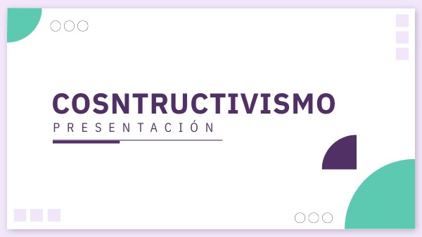 CONSTRUCTIVISMO