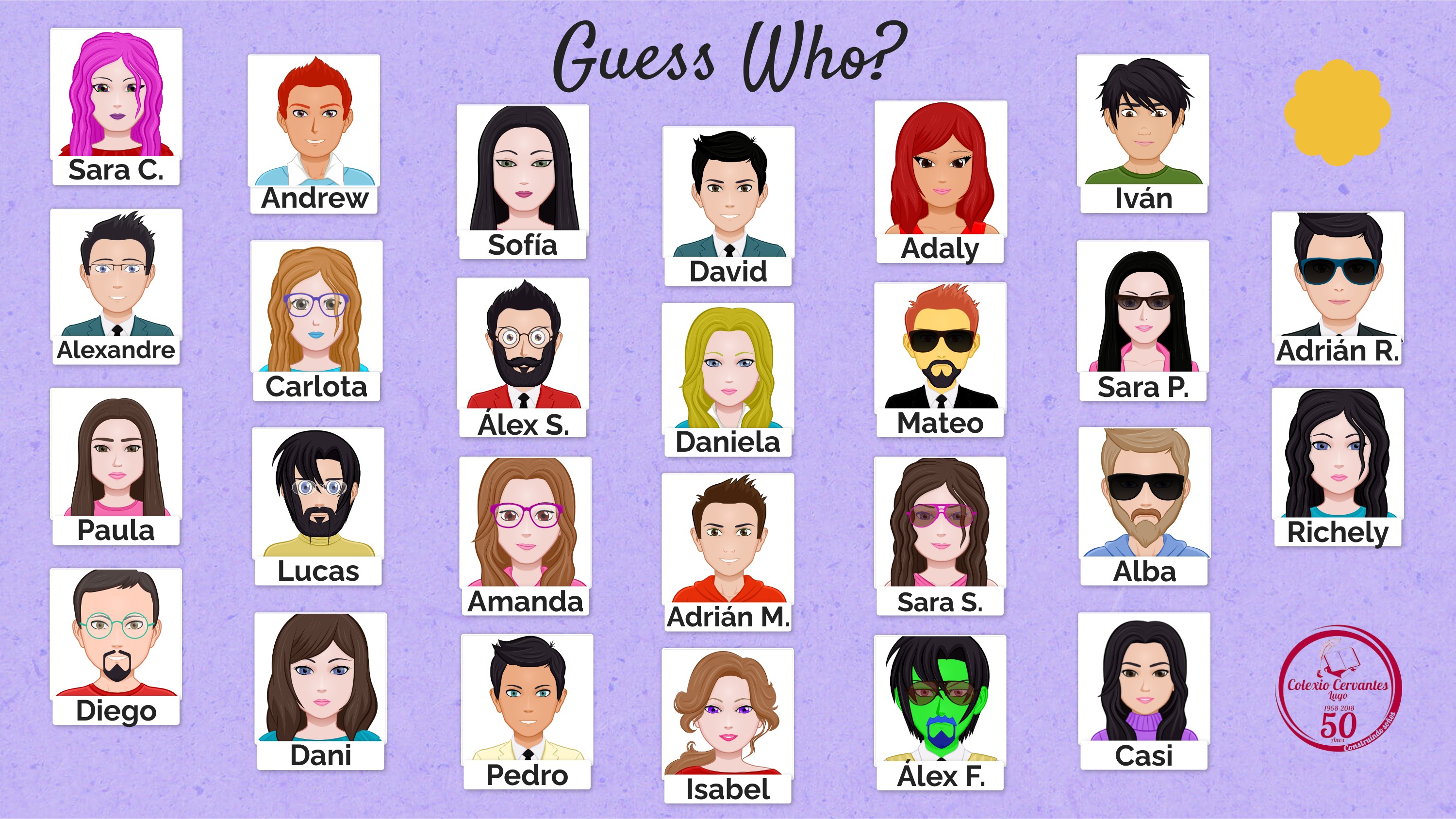 Guess who? - 3rd Grade | Genially