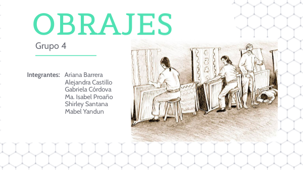 Historia obrajes