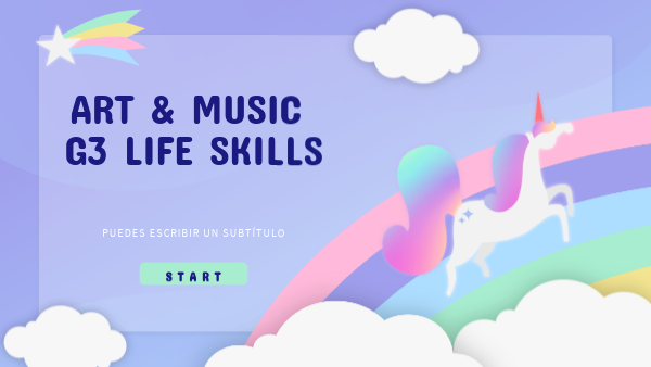 ART & MUSIC G3 | Genially