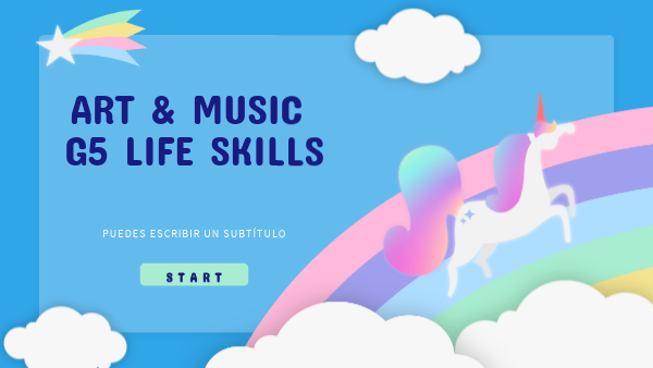 ART & MUSIC G5 | Genially