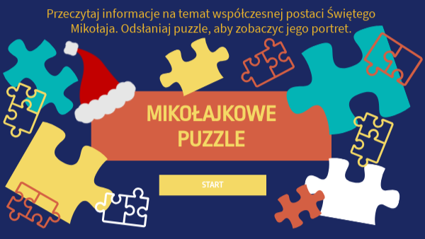 Mikołajkowe puzzle | Genially
