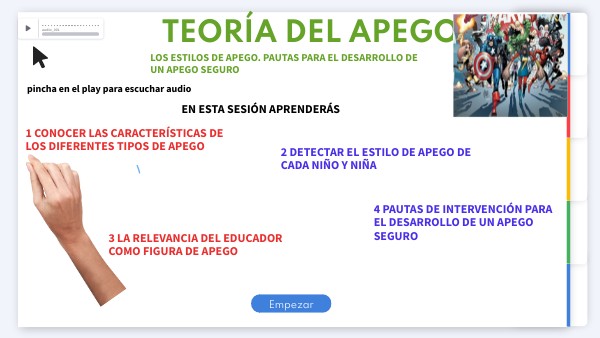 APEGO 2. ESTILOS DE APEGO CURSO IAAP | Genially