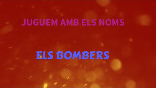 JUGUEM AMB ELS NOMS | Genially