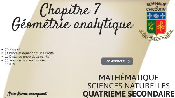 SN4 - Chap. 7 | Genially