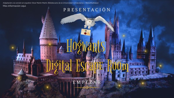 3º/4º ESCAPE ROOM HARRY POTTER | Genially