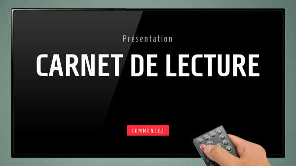 Carnet de lecture | Genially