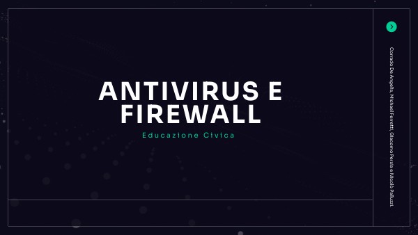Antivirus e Firewall