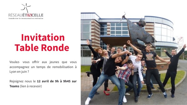 Invitation table ronde PP | Genially