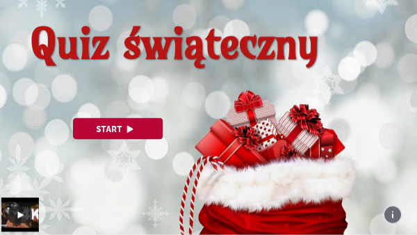 Quiz świąteczny | Genially