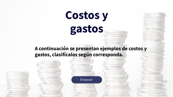 Costos y gastos | Genially