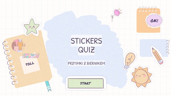 STICKERS QUIZ | Genially