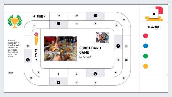 FOOD RACE | Genially