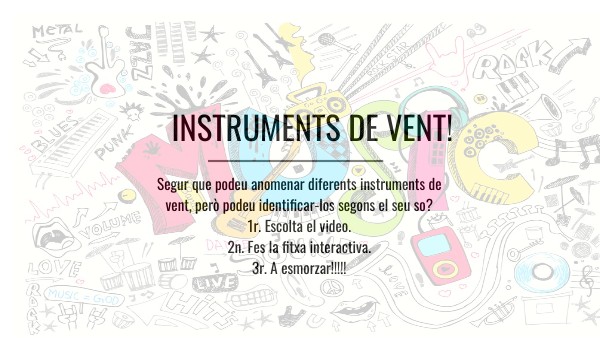 instruments de vent | Genially