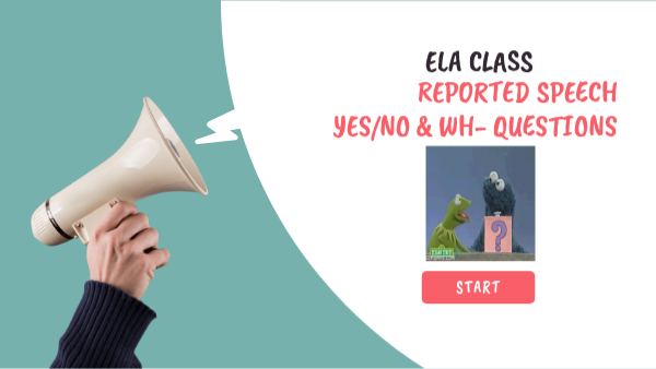 Reported Speech - Questions | Genially