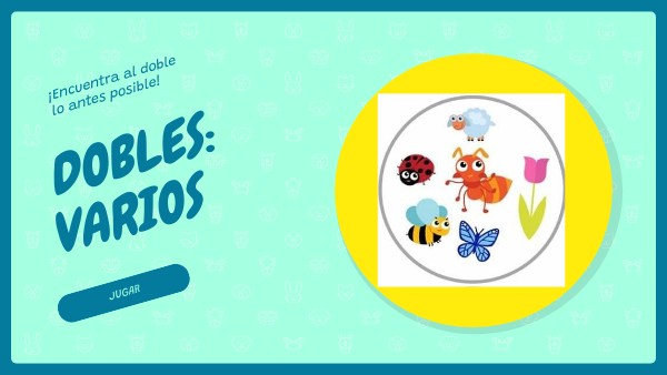 JUEGO DOBLES VARIOS | Genially