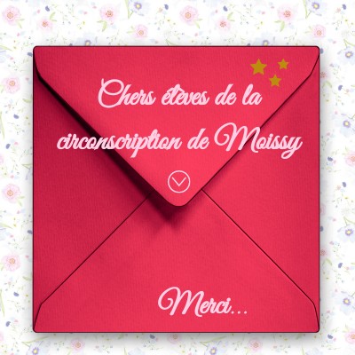 Remerciements aux élèves- IEN MOISSY