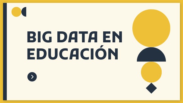 PRESENTACIÓN BIG DATA