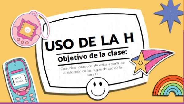 USO DE LA LETRA H | Genially