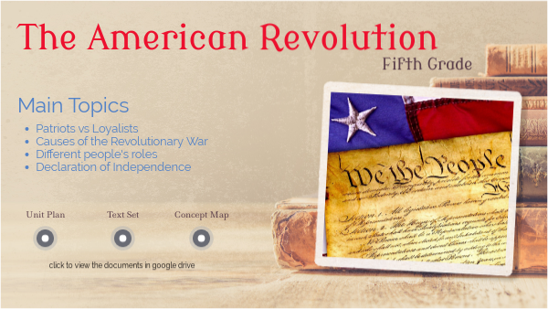 The American Revolution