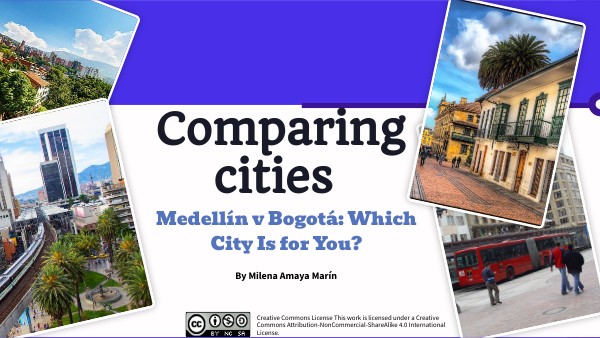 Comparing cities | Genially