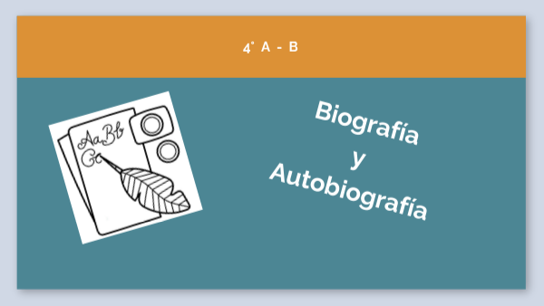Biografía - Autobiografía | Genially