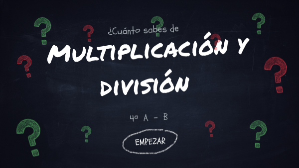 Multiplicación y división | Genially