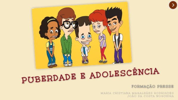 PUBERDADE E ADOLESCÊNCIA | Genially